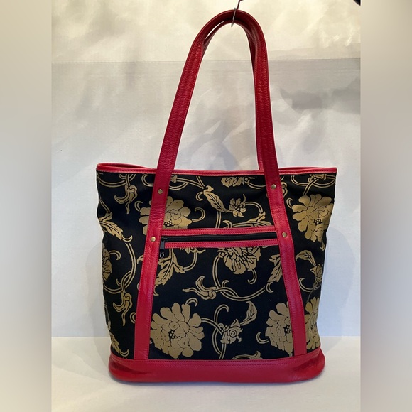 UNICEF | Bags | Canvas And Leather Tote | Poshmark